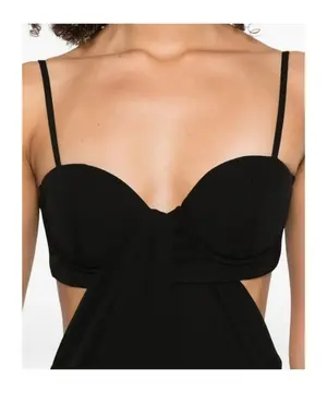 Patrizia Pepe Cut-out Twist-front Maxi Dress