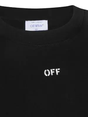 Off-White Logo Printed Crewneck T-shirt