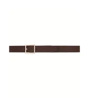 ORTIGNI Reversible Saffiano Leather Belt