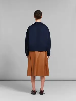 Marni Decorative-stitching Wool-blend Shirt Jacket