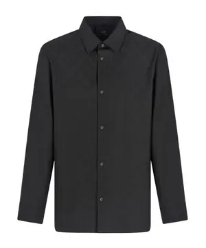 Armani Exchange Cotton Long-sleeve Shirt - Green