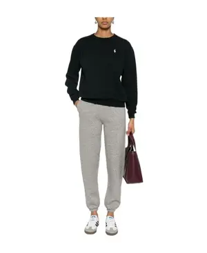 Ralph Lauren Polo Classic Pony Crewneck Jumper - Black