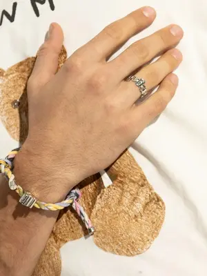 Palm Angels Angels Band Ring