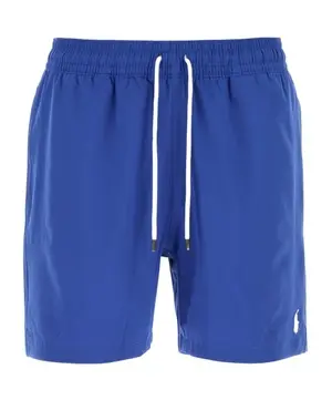 Polo Ralph Lauren Traveler Mid Swim Shorts With Embroidered Logo