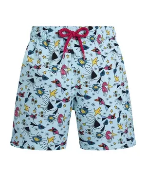 Vilebrequin Print Swim Shorts - Blue