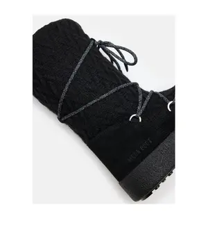 Moon Boot Knit-upper Lace-up Boots