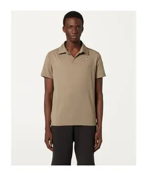 K-WAY Polo Shirt With Lapel Short Sleeve