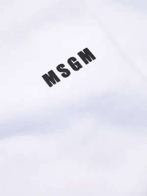 MSGM Logo Printed Jogging Pants