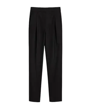 ALLSAINTS Aleida Pleated Trousers - Black