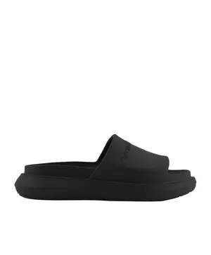 Emporio Armani Rubber Slides With Embossed Logo