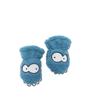 Stella McCartney Patterned Gloves - Blue
