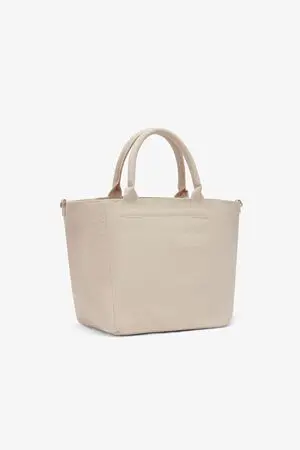 GANNI Pony Small Canvas Tote Bag