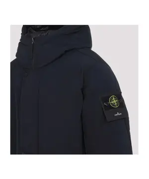 Stone Island Logo Patch Hooded Jacket