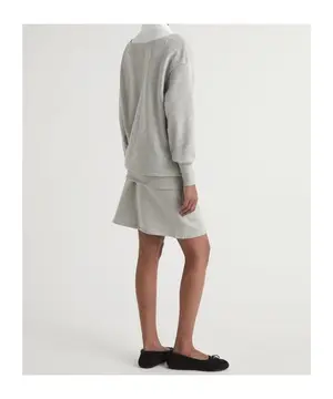 Paloma Wool Long Sleeve Collared Ribbed Dress