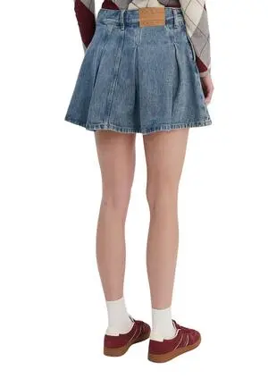 Tommy Hilfiger A-line Denim Skirt