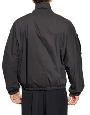 COURREGES Courrèges Logo Embroidered Zipped Jacket