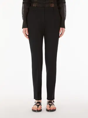 Max Mara High Waist Straight Leg Trousers