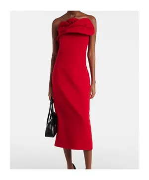 Magda Butrym Wool-blend Bustier Dress
