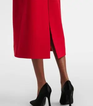 Magda Butrym Wool-blend Bustier Dress