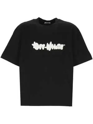 Off-White Logo Printed Crewneck T-shirt