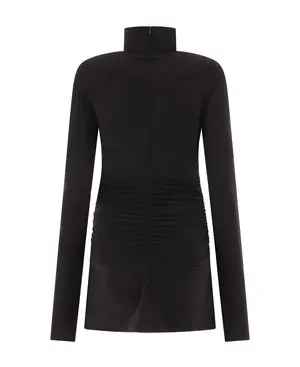 Norma Kamali High-necked Pickleball Dress