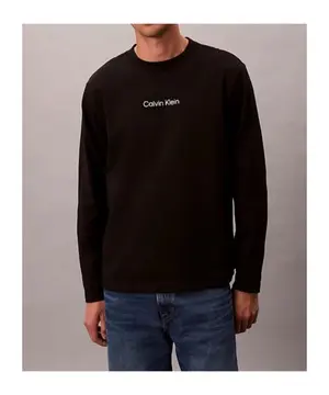 Calvin Klein Long Sleeve T-shirt - Black