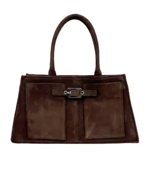 Gimaguas Mini Double-handle Handbag - Brown