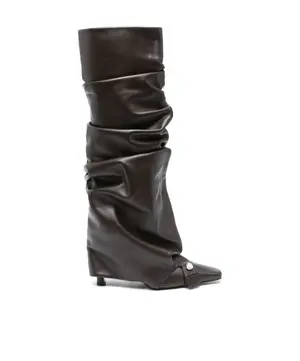 Attico Knee-high Boots - Brown