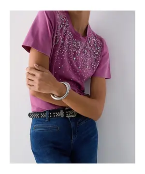 Liu Jo Embellished Round-neck T-shirt