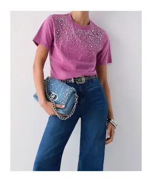 Liu Jo Embellished Round-neck T-shirt