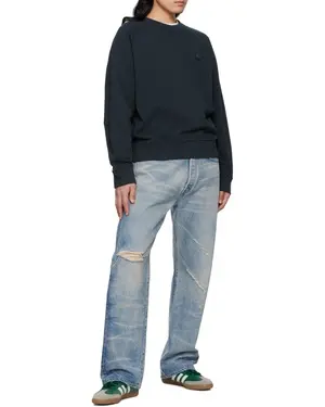 Maison Kitsuné Bold Fox Head Patch Oversized Sweatshirt