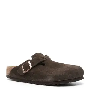 BIRKENSTOCK Boston Round-toe Slippers