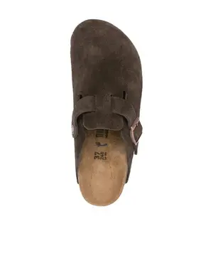 BIRKENSTOCK Boston Round-toe Slippers