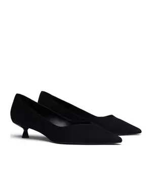 STUART WEITZMAN Eva Pointed Low Heels