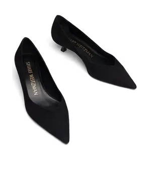 STUART WEITZMAN Eva Pointed Low Heels