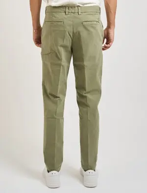 Hugo Boss Slim-fit Trousers In Stretch-cotton Gabardine