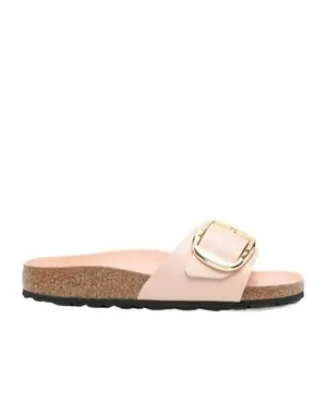 BIRKENSTOCK Madrid Big Buckle Sandals - Nude