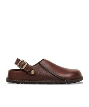BIRKENSTOCK Lutry Buckle-strap Mules