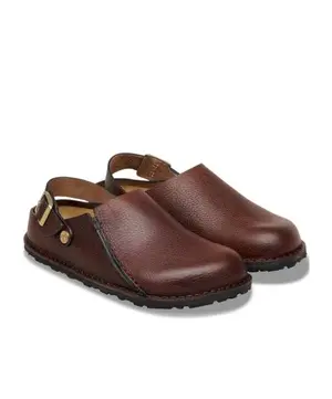 BIRKENSTOCK Lutry Buckle-strap Mules