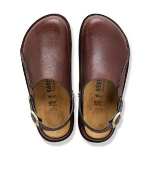 BIRKENSTOCK Lutry Buckle-strap Mules