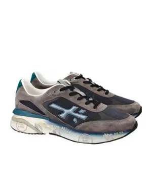 Premiata Logo Heel Trainers