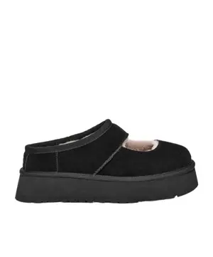 UGG Bea Cut-out Detailed Slip-on Slippers - Black