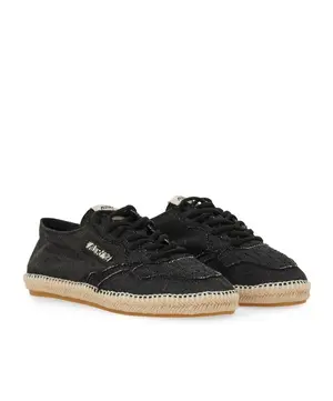 AUTRY Low Top Flat Lace Up Espadrille Sneakers