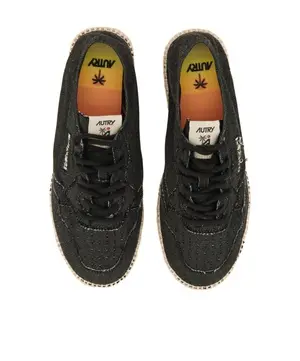 AUTRY Low Top Flat Lace Up Espadrille Sneakers
