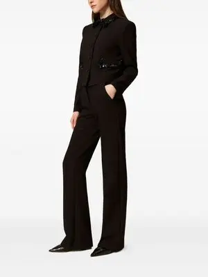 TWINSET Straight-leg Pants With Oval T Logo
