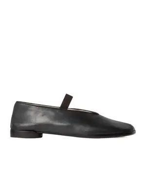 LEMAIRE Glove Ballet Flats - Black