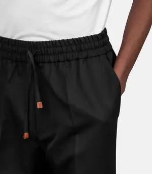 Drole De Monsieur Elastic Waist Pants - Black
