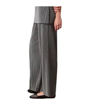 Calvin Klein Crinkled Wide-leg Pants