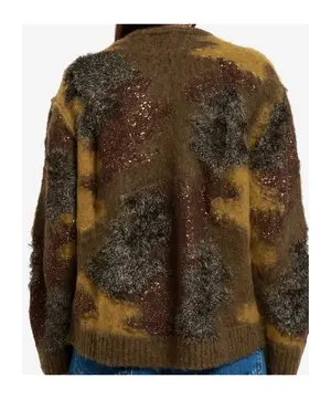 SEMICOUTURE Crew Neck Long Sleeve Sweater