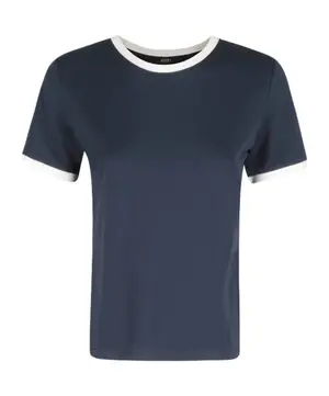 Seventy Contrast T-shirt - Blue